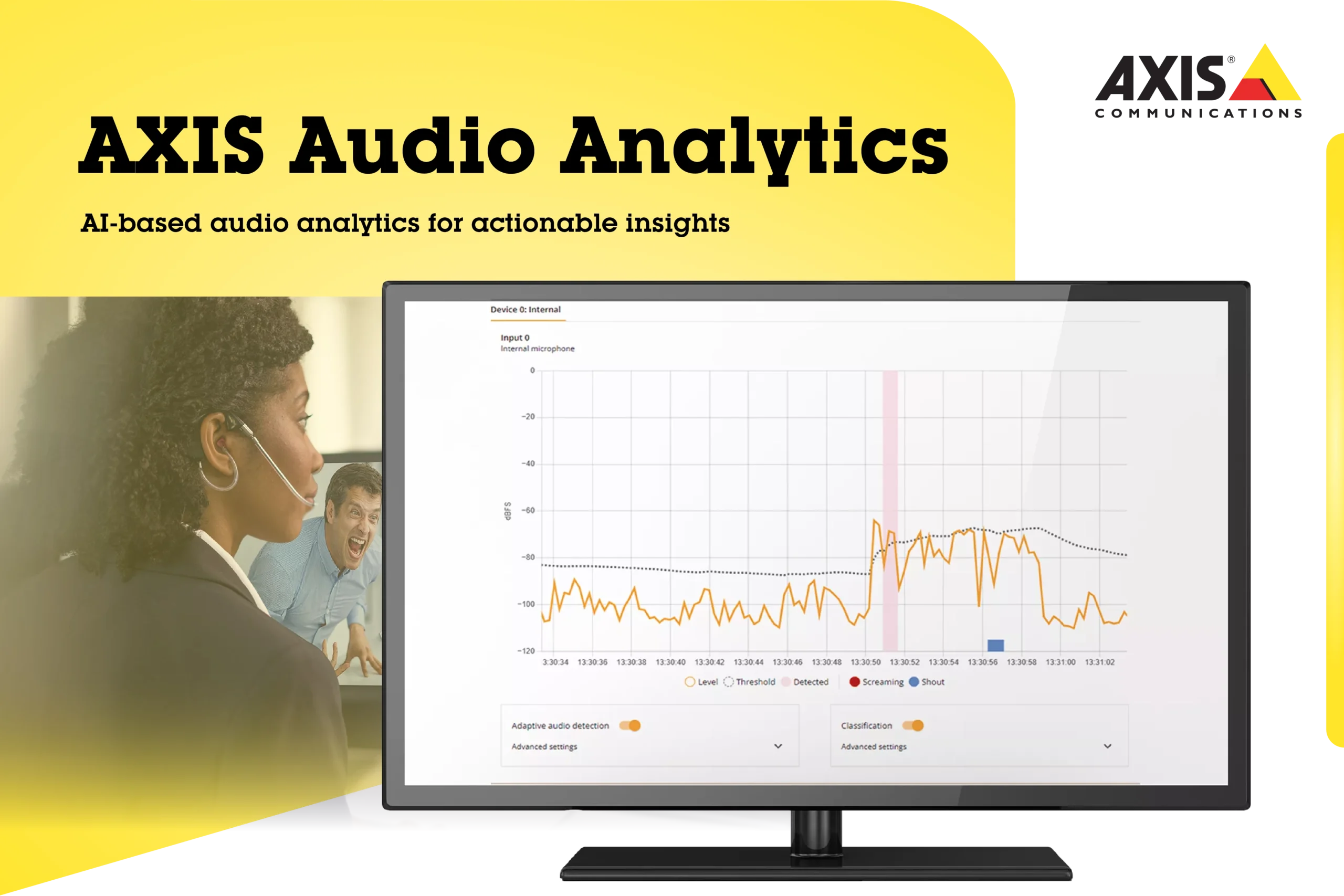AXIS Audio Analytics AI-based Audio Analytics for Actionable Insights ...